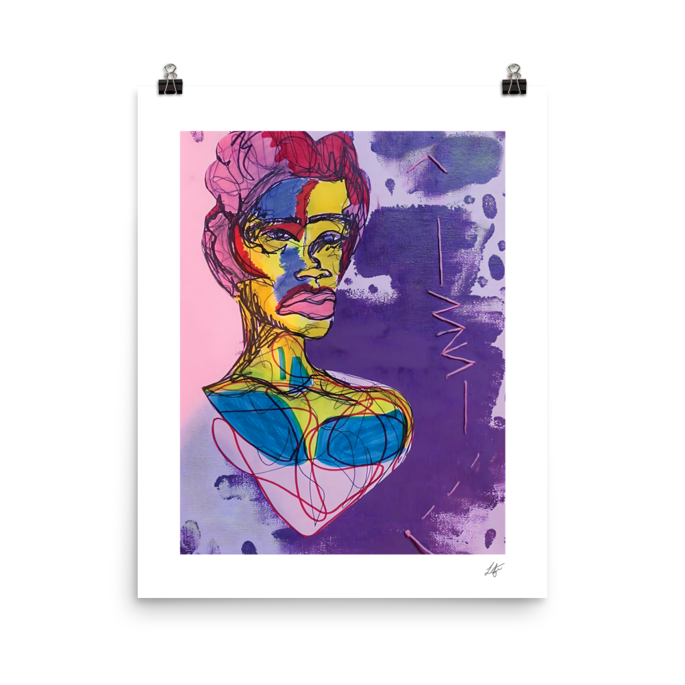 TAPESTRY OF DREAMS MATTE PRINT WITH BORDER – Alexandria Zahra Jones